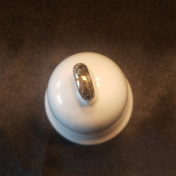 Accents | Vintage Porcelain Floral Bell With Loop Handle | Poshmark